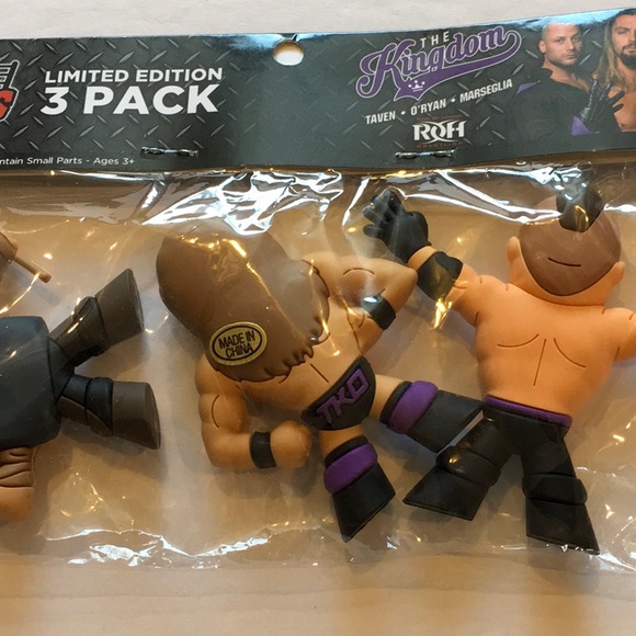 Pro Wrestling Tees | Toys | The Kingdom Roh Pro Wrestling Crate Micro ...